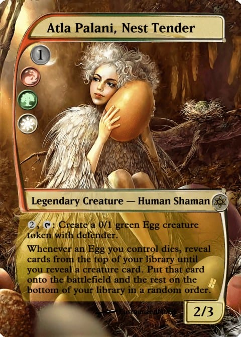 Atla Palani, Nest Tender | Magic The Gathering Proxy Cards