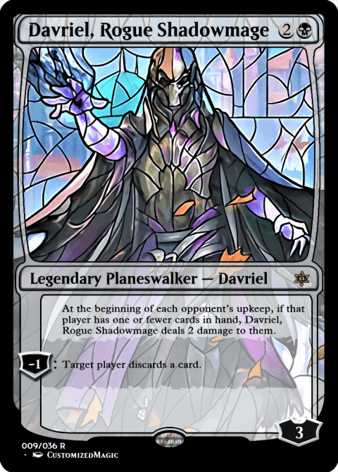 War Of The Sparks Planeswalkers Stained Glass - Part 1 | Magic The ...