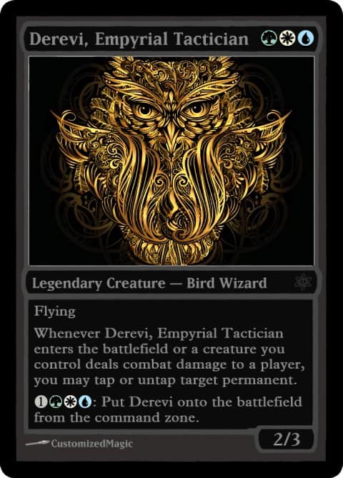 Derevi, Empyrial Tactician | Magic The Gathering Proxy Cards