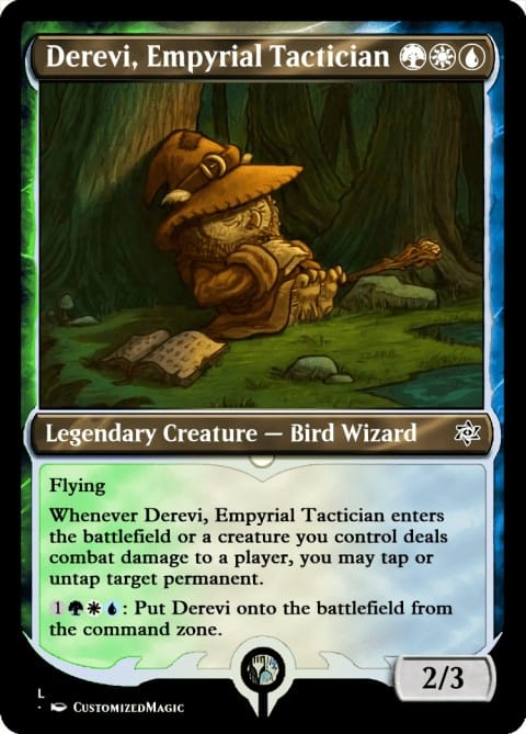 Derevi, Empyrial Tactician | Magic The Gathering Proxy Cards