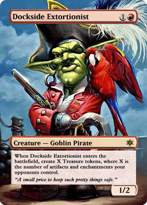 Dockside Extortionist | Magic The Gathering Proxy Cards