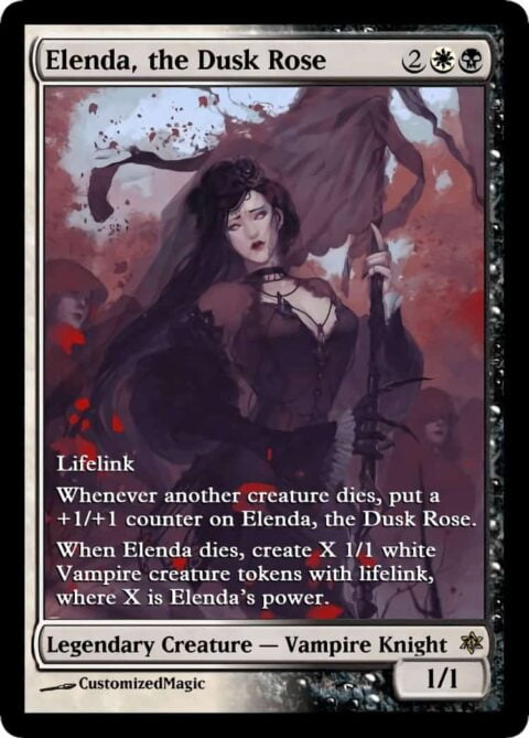 Elenda, The Dusk Rose | Magic The Gathering Proxy Cards