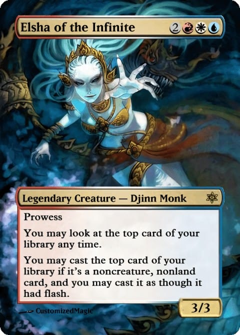 Elsha Of The Infinite | Magic The Gathering Proxy Cards