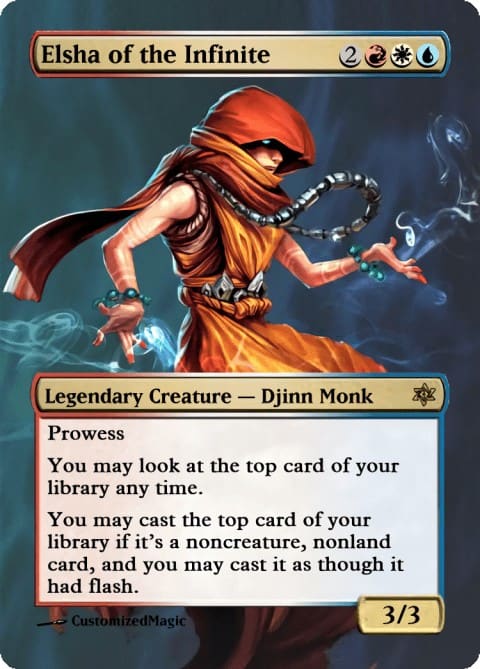 Elsha Of The Infinite | Magic The Gathering Proxy Cards