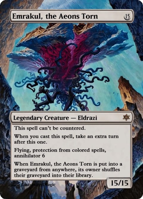 Emrakul, The Aeons Torn | Magic The Gathering Proxy Cards