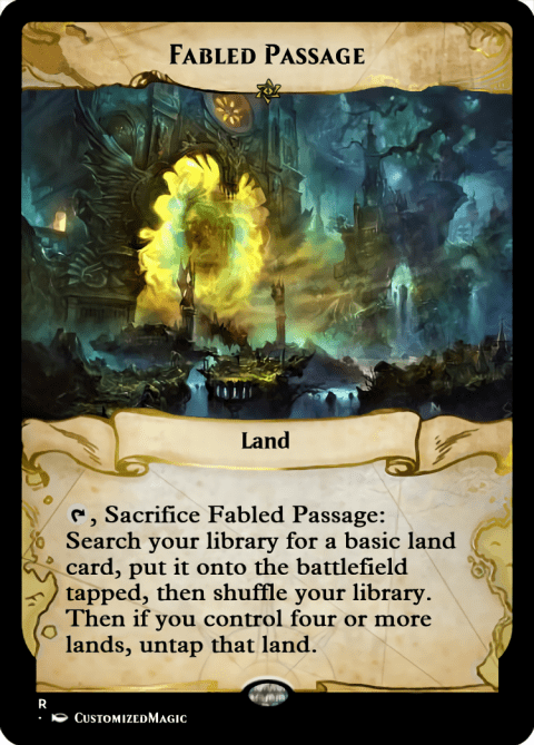 Fabled Passage | Magic The Gathering Proxy Cards