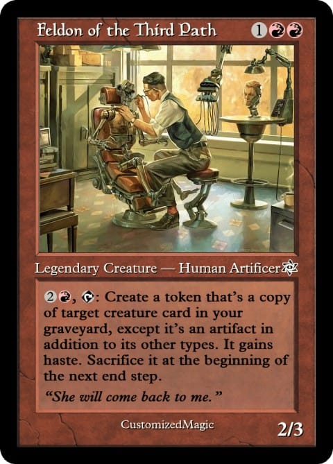 Feldon Of The Third Path | Magic The Gathering Proxy Cards