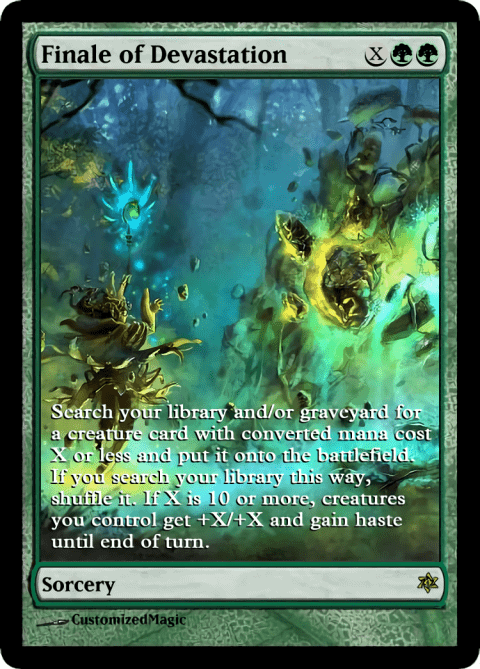 Finale Of Devastation | Magic The Gathering Proxy Cards