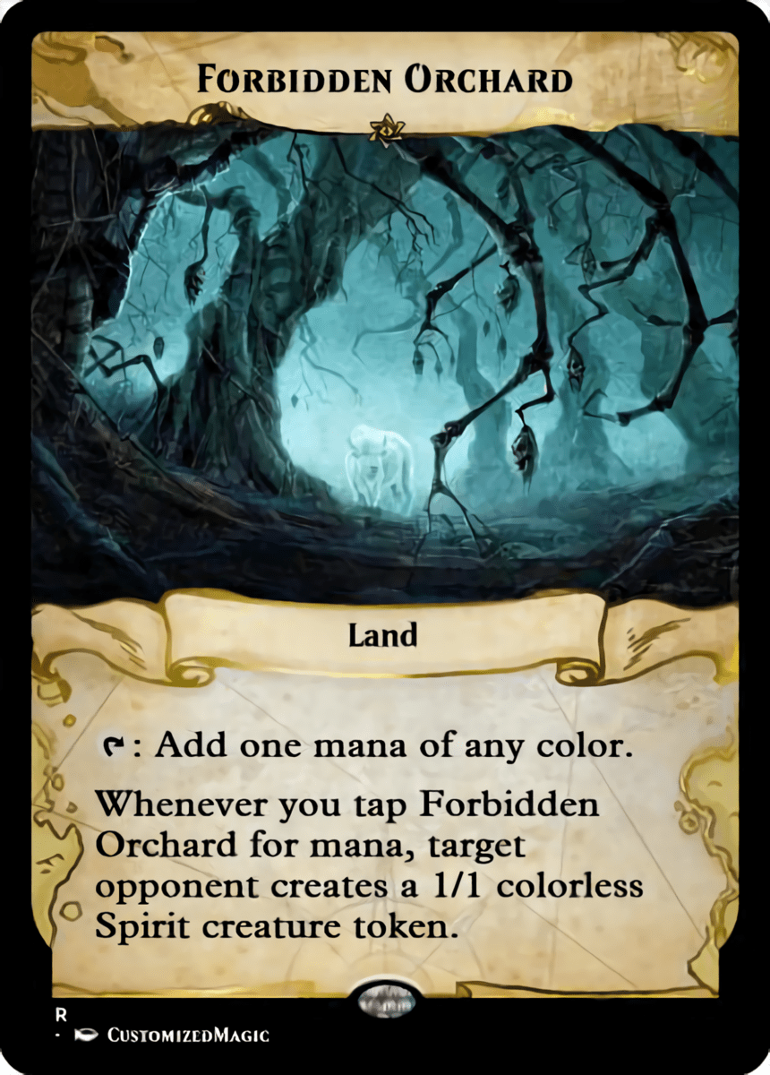 Forbidden Orchard - Magic The Gathering Proxy Cards