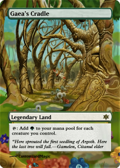 Gaea's Cradle | Magic The Gathering Proxy Cards
