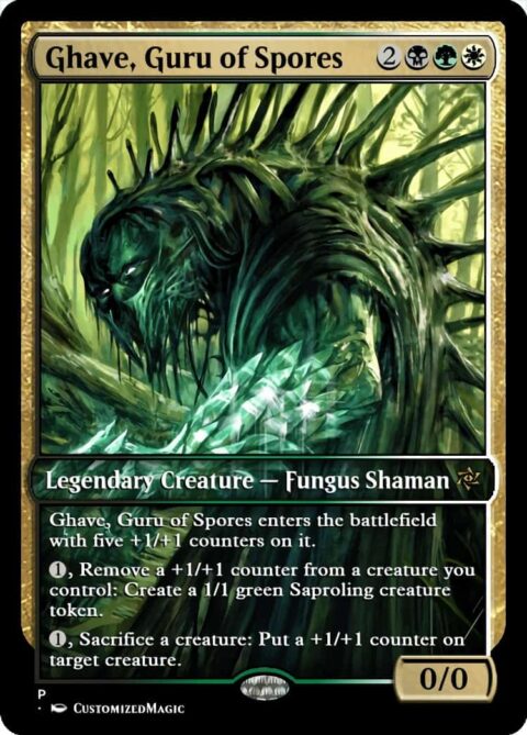 Ghave, Guru Of Spores | Magic The Gathering Proxy Cards