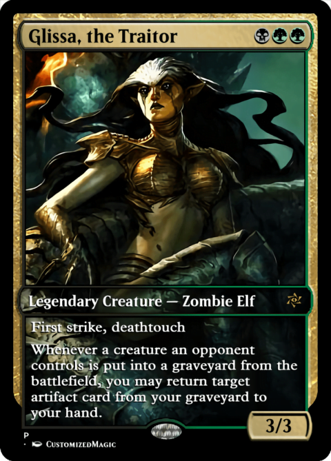 Glissa, The Traitor | Magic The Gathering Proxy Cards