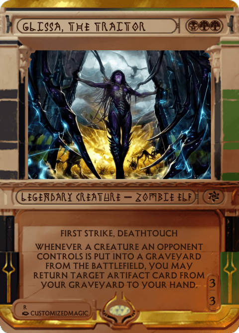 Glissa, The Traitor | Magic The Gathering Proxy Cards
