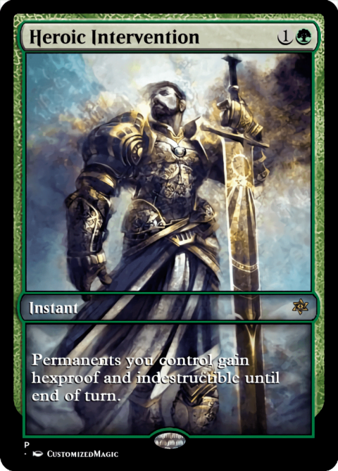 Heroic Intervention | Magic The Gathering Proxy Cards