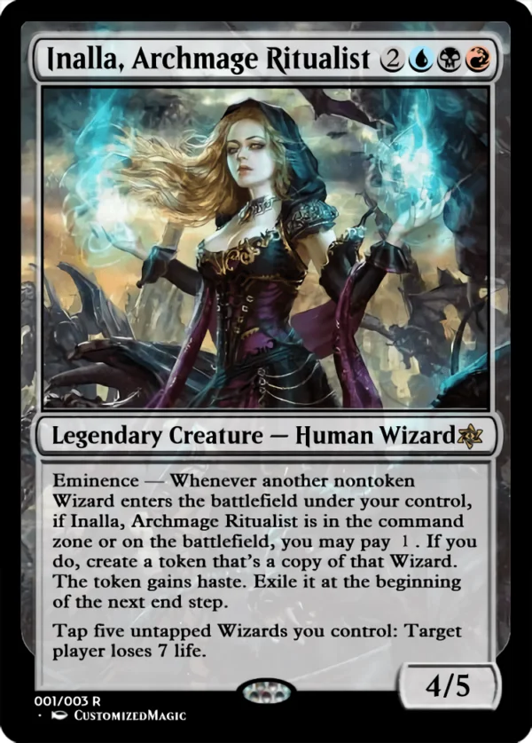Inalla, Archmage Ritualist | Magic The Gathering Proxy Cards