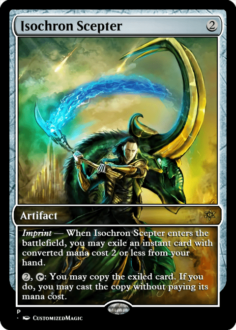 Isochron Scepter | Magic The Gathering Proxy Cards
