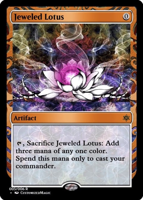 Jeweled Lotus | Magic The Gathering Proxy Cards