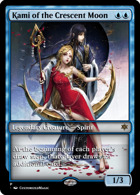Kami Of The Crescent Moon | Magic The Gathering Proxy Cards