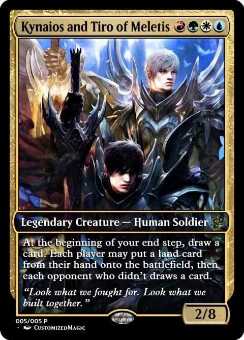 Kynaios And Tiro Of Meletis | Magic The Gathering Proxy Cards