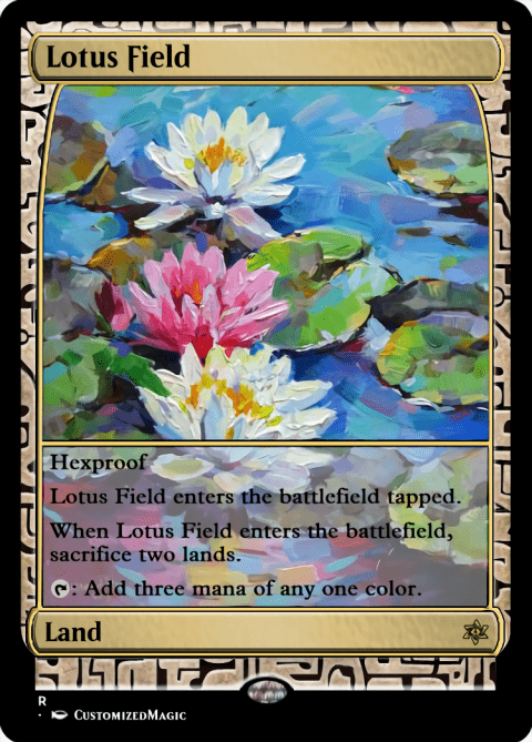 Lotus Field | Magic The Gathering Proxy Cards