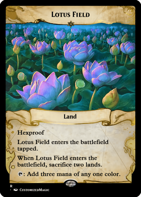Lotus Field | Magic The Gathering Proxy Cards