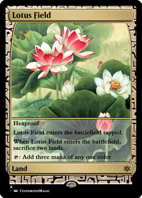 Lotus Field | Magic The Gathering Proxy Cards