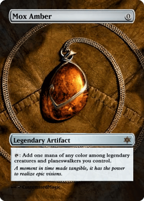 Mox Amber | Magic The Gathering Proxy Cards