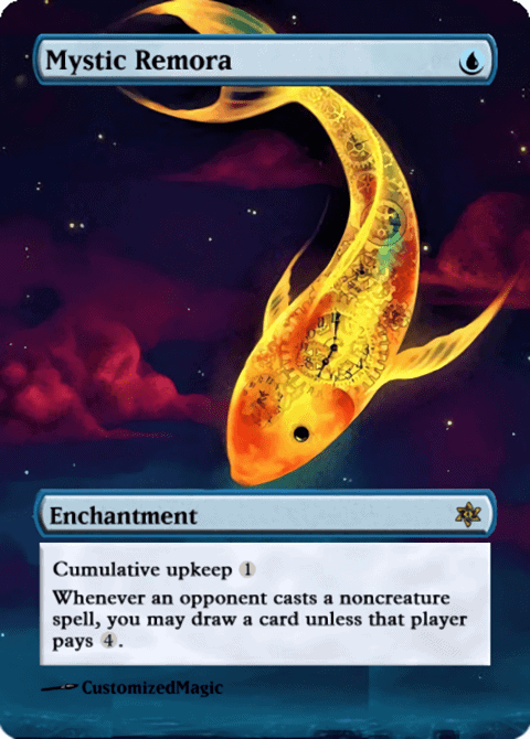 Mystic Remora | Magic The Gathering Proxy Cards