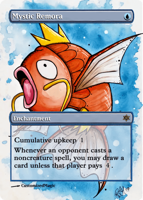 Mystic Remora | Magic The Gathering Proxy Cards