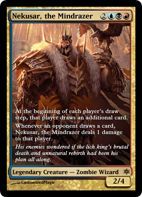 Nekusar, The Mindrazer | Magic The Gathering Proxy Cards