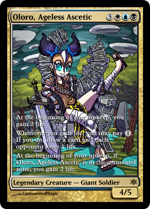 Oloro, Ageless Ascetic | Magic The Gathering Proxy Cards