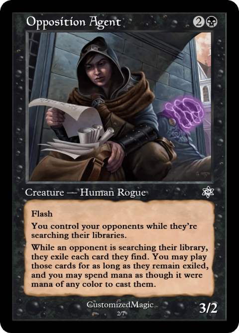 Opposition Agent | Magic The Gathering Proxy Cards
