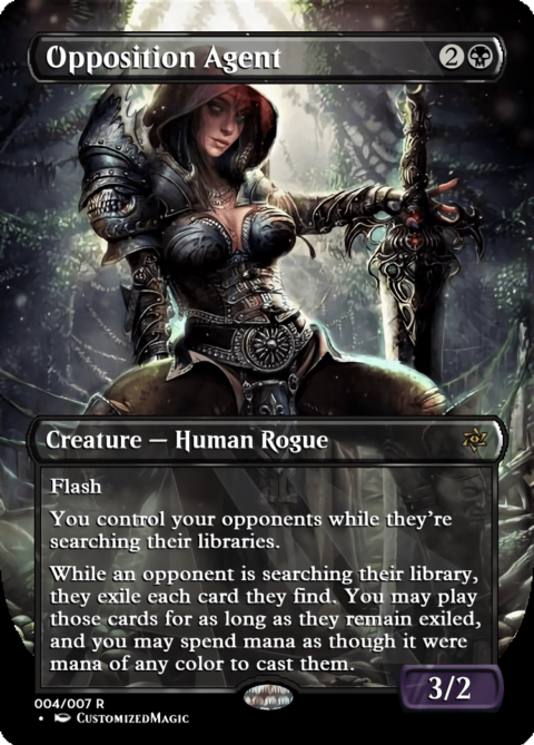 Opposition Agent | Magic The Gathering Proxy Cards