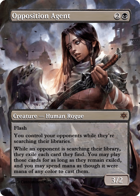 Opposition Agent | Magic The Gathering Proxy Cards