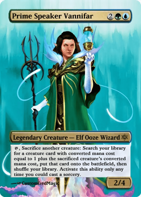 Prime Speaker Vannifar | Magic The Gathering Proxy Cards