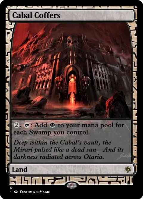 Cabal Coffers | Magic The Gathering Proxy Cards