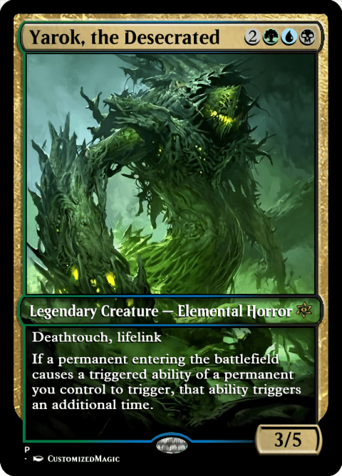 Yarok, The Desecrated | Magic The Gathering Proxy Cards