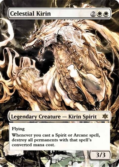 Celestial Kirin | Magic The Gathering Proxy Cards