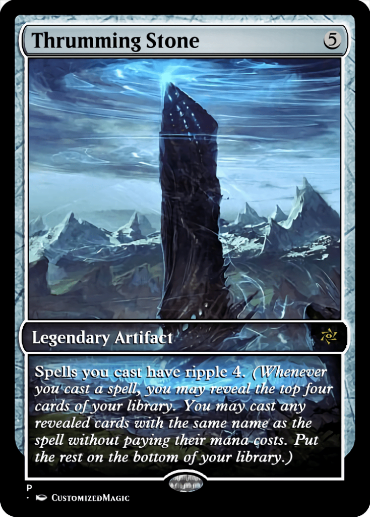 Thrumming Stone | Magic The Gathering Proxy Cards