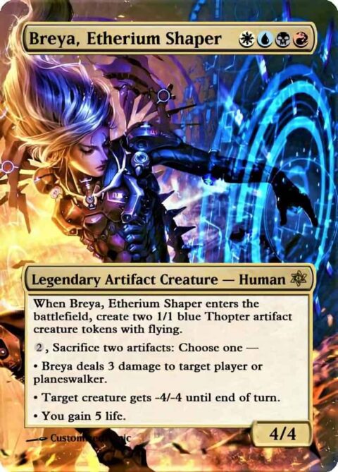 Breya, Etherium Shaper | Magic The Gathering Proxy Cards