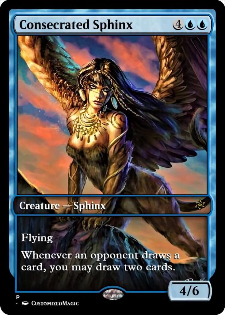 Consecrated Sphinx | Magic The Gathering Proxy Cards