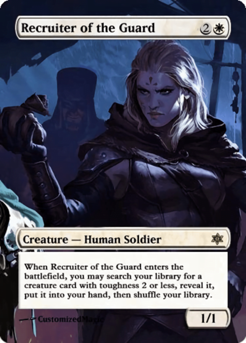 Recruiter Of The Guard | Magic The Gathering Proxy Cards
