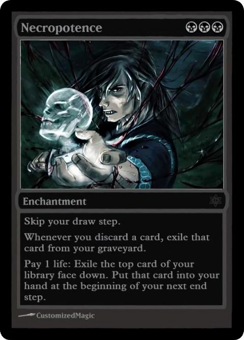 Necropotence | Magic The Gathering Proxy Cards