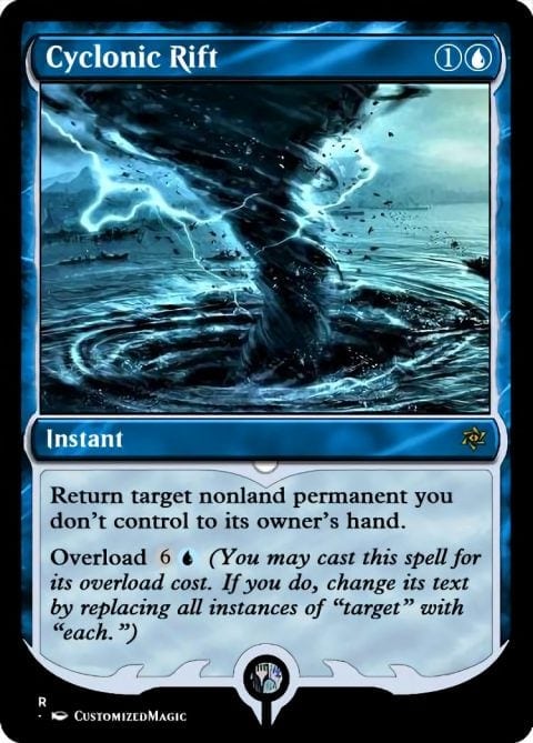 Cyclonic Rift | Magic The Gathering Proxy Cards