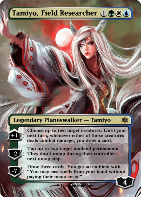 Tamiyo, Field Researcher | Magic The Gathering Proxy Cards