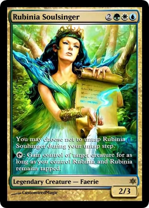 Rubinia Soulsinger | Magic The Gathering Proxy Cards