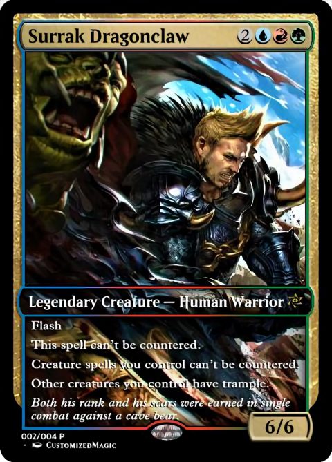 Surrak Dragonclaw | Magic The Gathering Proxy Cards