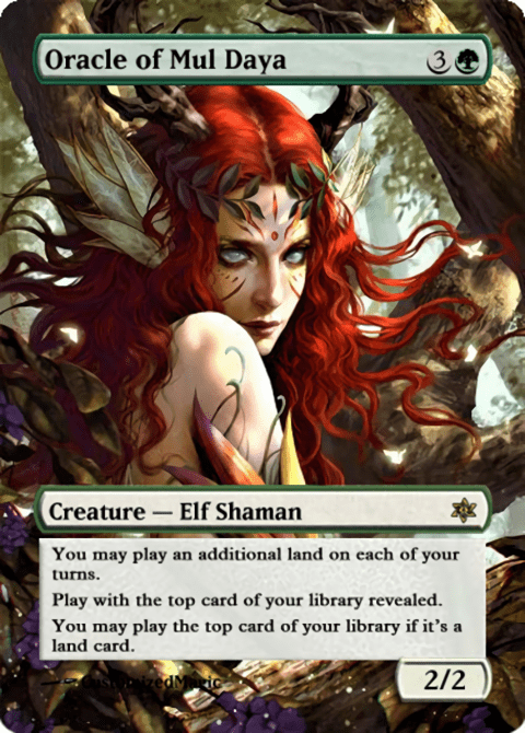 Oracle Of Mul Daya | Magic The Gathering Proxy Cards