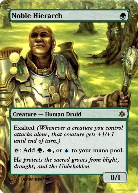 Noble Hierarch | Magic The Gathering Proxy Cards
