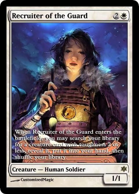 Recruiter Of The Guard | Magic The Gathering Proxy Cards